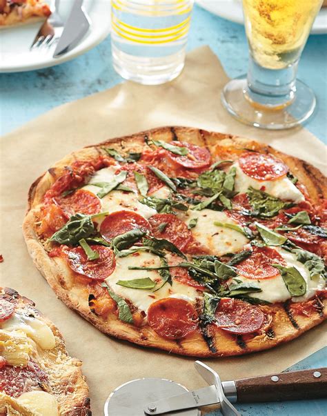 Grilled Pepperoni Pizza Recipe