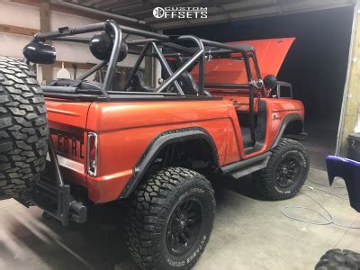 1967 Ford Bronco With 17x9 12 Fuel Sledge And 315 70r17 Dick Cepek