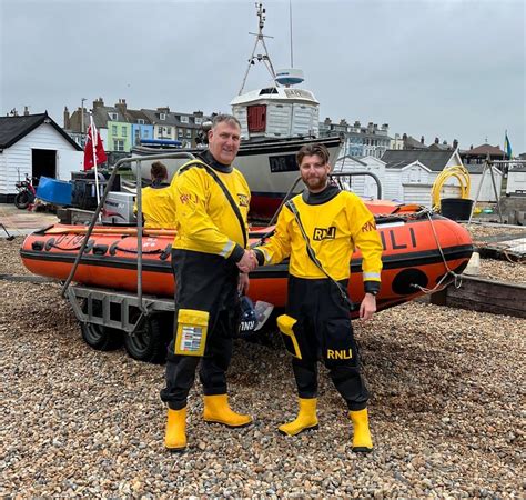 Walmer Rnli Welcomes Newest D Class Helm Rnli