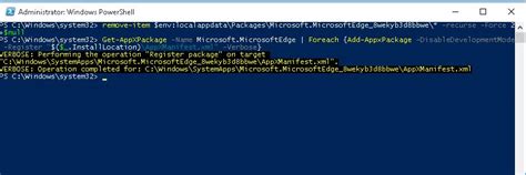 how to remove microsoft edge from windows 10 powershell latinase