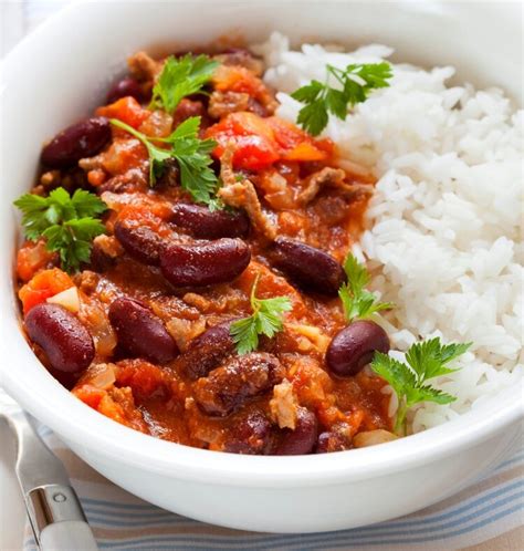 Chilli Con Carne With Rice Recipe Healthy Eating Advisory Service