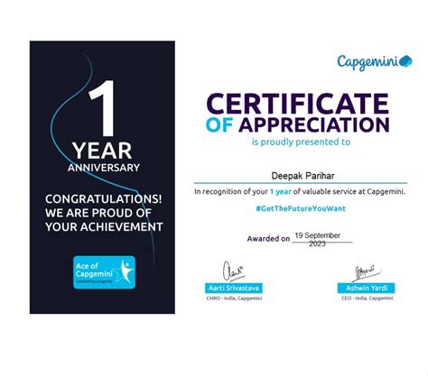 Deepak Parihar On Linkedin Workanniversary Oneyearanniversary