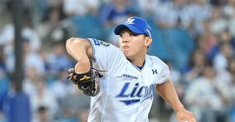 사진 역투하는 배찬승