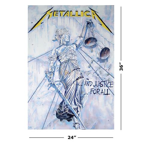 Metallica And Justice For All Poster