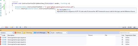Visual Studio C File Path Error Microsoft Qanda