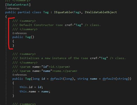 [req] [csharp] [csharp netcore] add parameter less default constructors