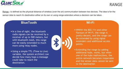 Bluetooth Vs Wi Fi Comparison For IoT Solutions PPTX