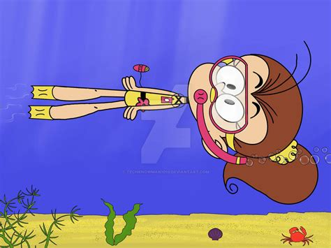 Luan Loud Oceanographer By Techknowman1010 On Deviantart