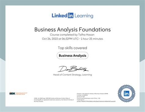 talha hasan on linkedin certificate of completion