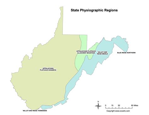 West Virginia State Maps Counties All 55 West Virginia Counties