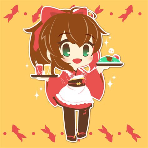 Safebooru 1girl Ahoge Bad Food Battle Girl High School Bow Brown Hair