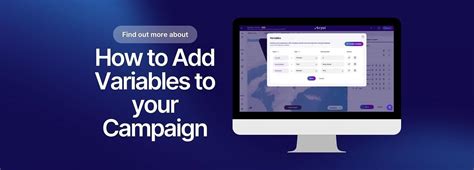 How To Add Variables To Your Campaign Aryel Help Center