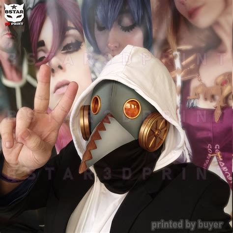 🪖 Máscara De Galgali Chainsawman Cosplay・impresión 3d・cults