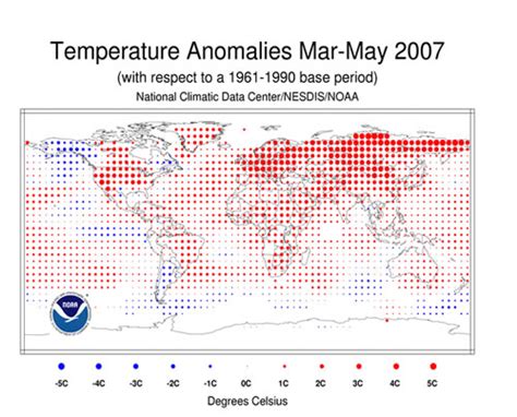 Its Hot Hot Hot Temperature Anomaly Chart Neatorama