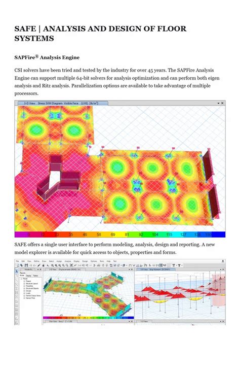 Csi Safe Analysis And Design Of Floor Systems Software At Best Price In Bengaluru