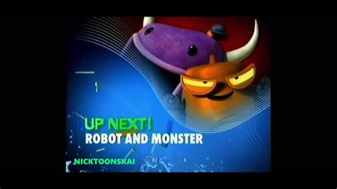 Nicktoons Us Up Next Robot And Monster Weekday Bumper 2013