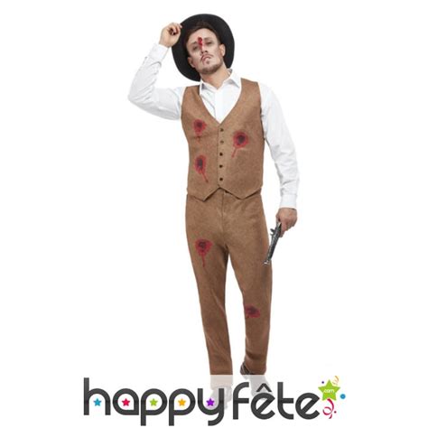 Costume De Clyde Zombie Pour Homme