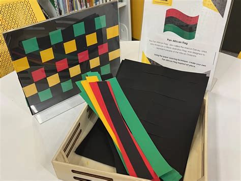 Ew Feb Passive Programming Pan African Flag Richland Library