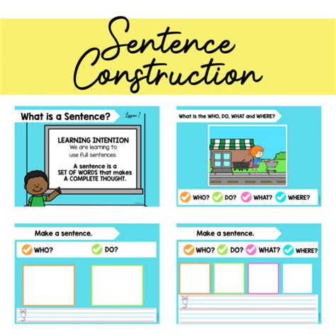 Sentence Syntax Powerpoint — Teachie Tings