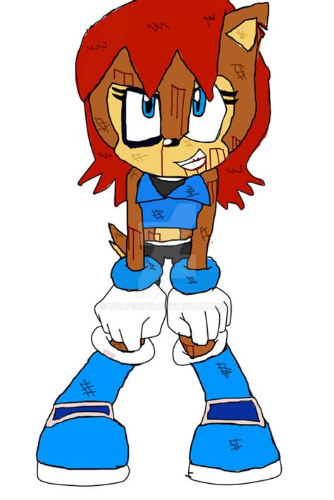 Sally Acorn In Sonic X By Bolt101010 On Deviantart