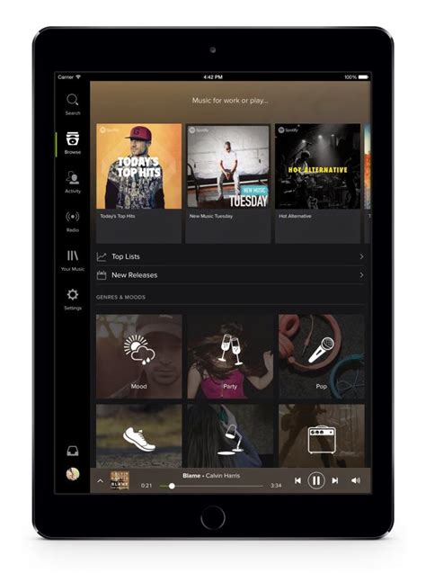 Introducing The New Spotify For Ipad ~ Wazzup Pilipinas News And Events