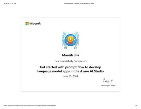 Microsoft Azureai Certification Ai Machinelearning Languagemodels
