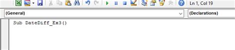 Datediff Function In Microsoft Excel Vba Tpoint Tech