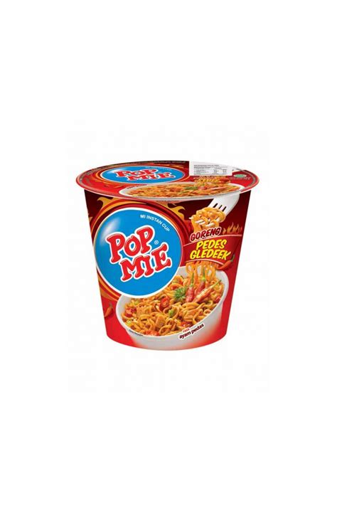Indomie Pop Mie Goreng Pedes Gledek 75gr Hikari Shopping Online
