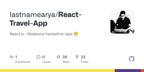Github Lastnamearyareact Travel App Reactjs Weekend Hackathon App 😁