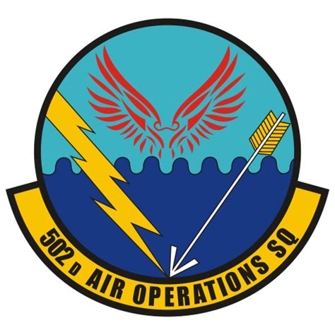 502nd Air Operations Squadron Logo Svg Us Air Force 502nd Air