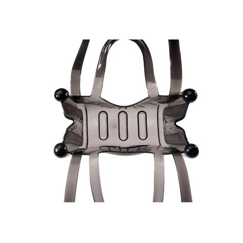 Melissa X Telfar Small Jelly Shopper Clear Black