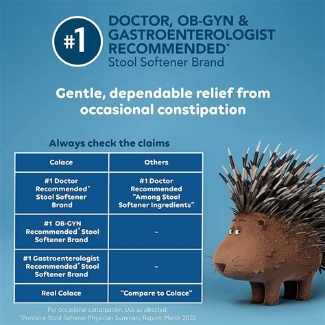 Colace 2 In 1 Stool Softener And Laxative Tablets Gentle Constipation