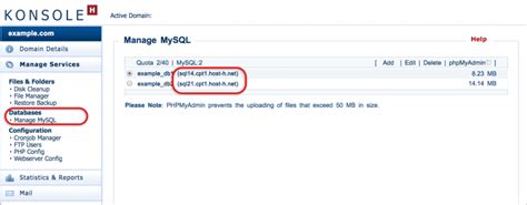 How To Find Your Server Name Via KonsoleH Xneelo Help Centre