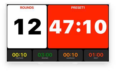 Boxing Timer Pro for iPhone, iPod Touch and iPad - SimpleTouch