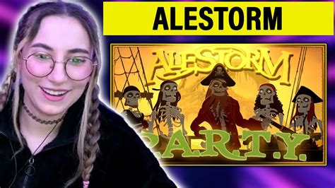 Alestorm P A R T Y Singer Musician Reacts Youtube
