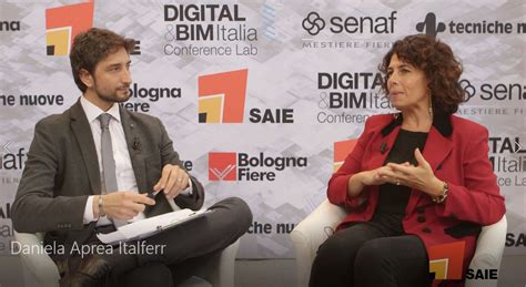 Daniela Aprea La Digitalizzazione E Il Bim In Italferr Edilizianews