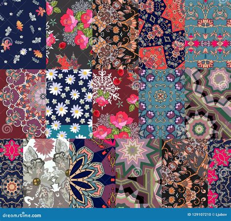 Patchwork Pattern Royalty Free Stock Image 32821354