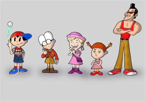 Mother 1 Characters By Yezz17 On Deviantart