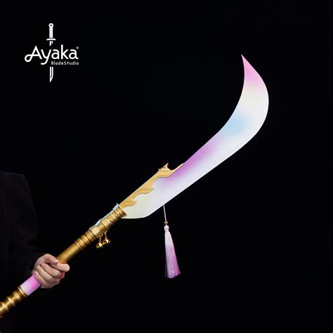 Life Size Replica Of Curved Moon Glaive From Kpop Demon Hunters Miras