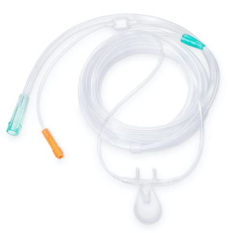 Etco2 Nasal Oral Dual Co2 Sampling Cannula Adult Live Action Safety