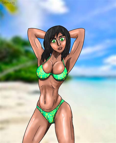 Beautiful Woman In A Bikini By Geeko1968 On Deviantart