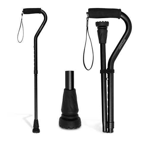 Customized Adjustable Walking Stick Crutch Old Man Hiking Cane For