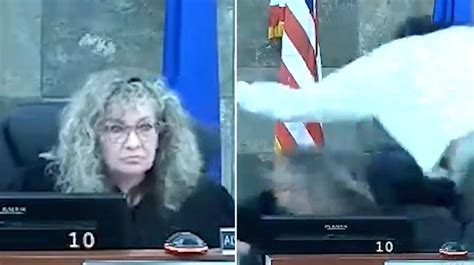 Las Vegas Man Who Attacked Judge In Wild Video Is Charged With Her