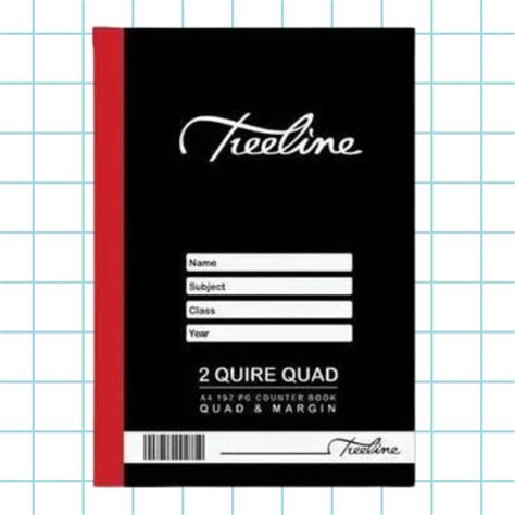 A4 2 Quire Hard Cover Exercise Books 192 Page Paperly