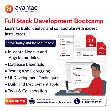Growwithavantao Fullstackdevelopment Codingbootcamp Techskills