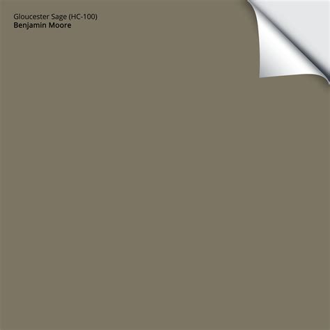 Gloucester Sage Hc 100 9x14 75 Benjamin Moore X Samplize