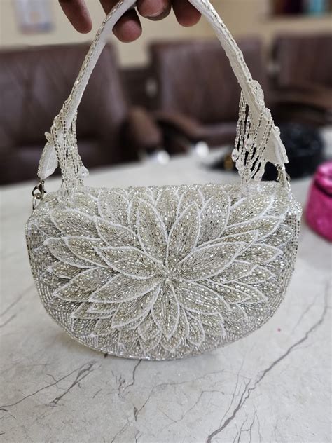 Beaded Shoulder Bag With Tassels Nexus Flair