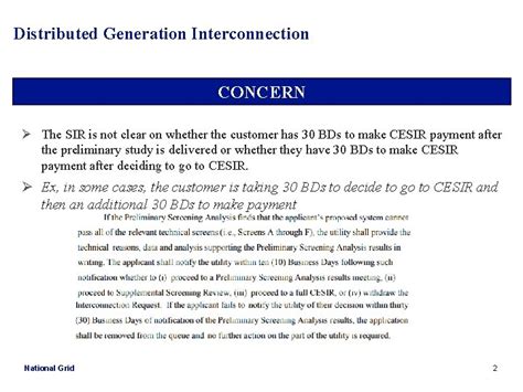 Distributed Generation Interconnection Proposed 2020 Sir Update Distributed