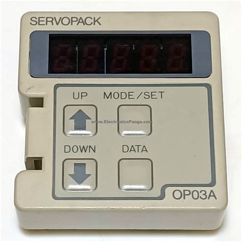 yaskawa jusp op03a digital display operator module for servo driver