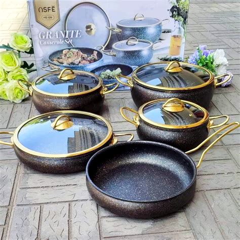 Granite Cookware Set Wanjamall
